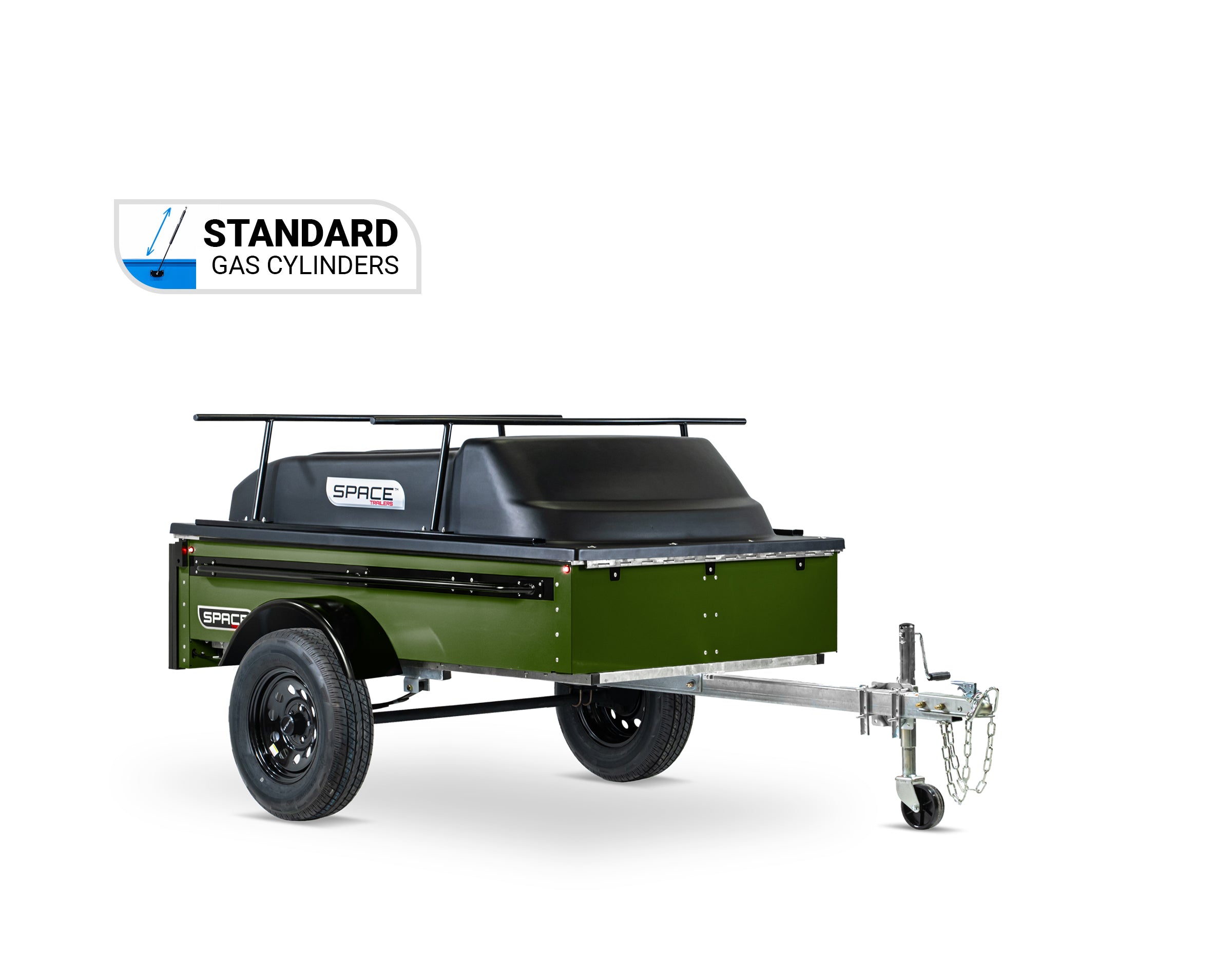 USED Green HighRider - SPACE Trailer – SPACE™ Trailers