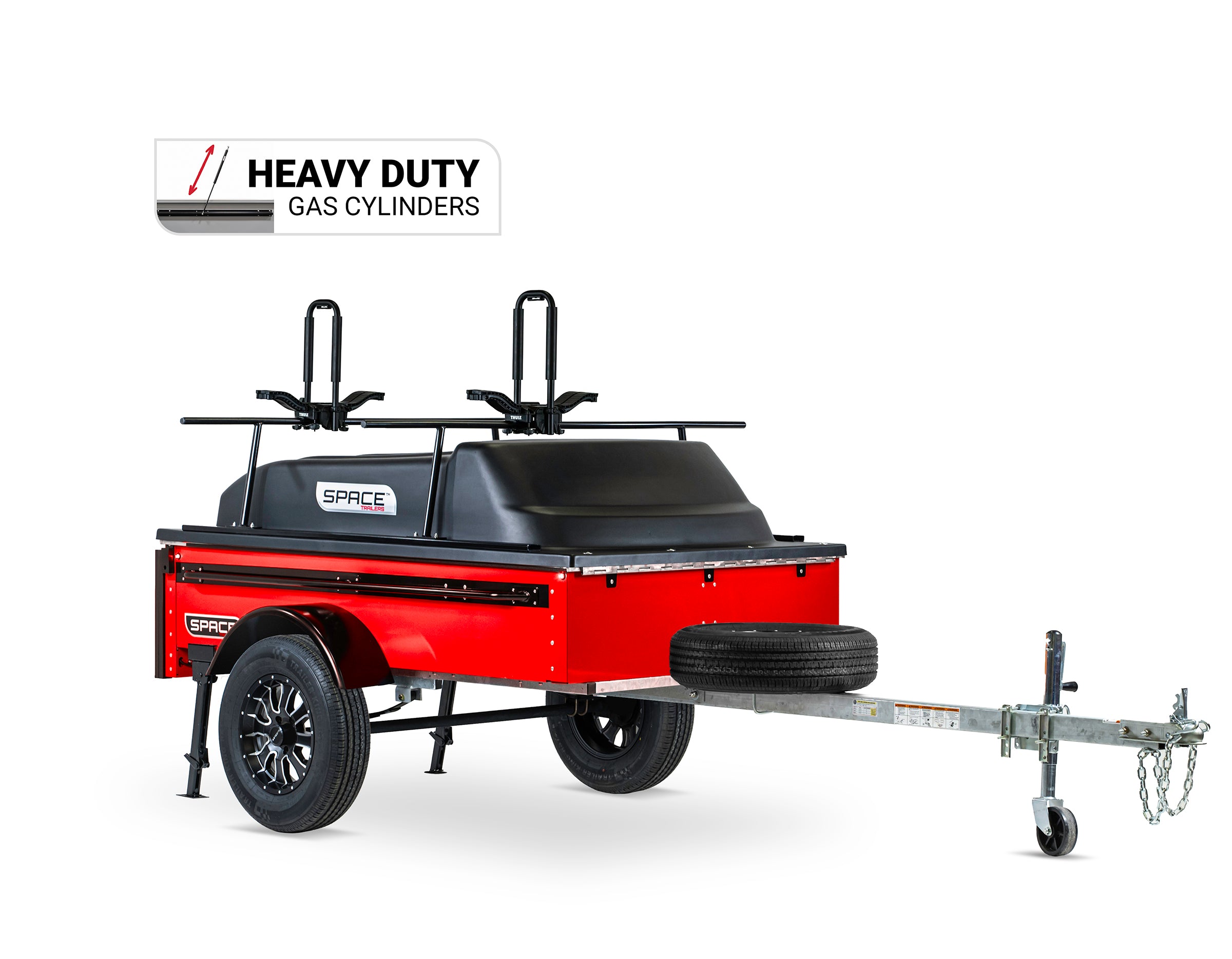 Kayak Utility Trailer - HighRider – SPACE™ Trailers
